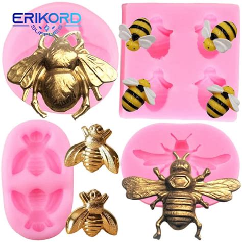 Bee Silicone Mold For Cake Etsy
