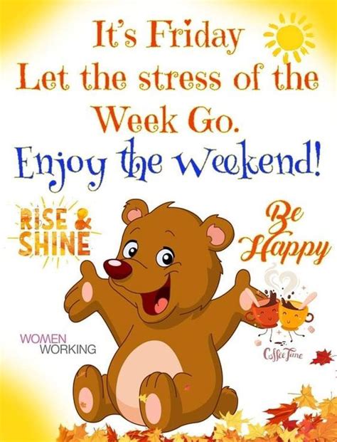 Its Friday Let The Stress Of The Week Go Pictures Photos And Images