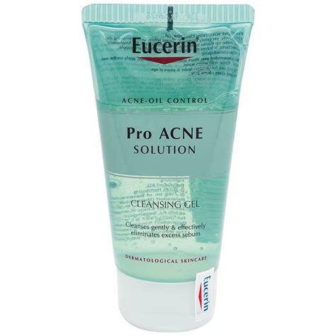 Gel Rửa Mặt Eucerin Ance Oil Control Pro Acne Solution Cleansing Gel
