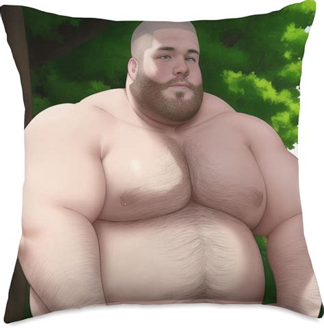 Bara Designs Handsome Shirtless Daddy Bear Anime Manga Bara