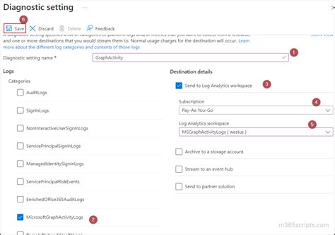 Get Microsoft Graph Activity Logs Using Azure Portal