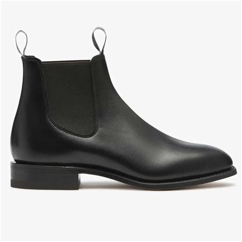 Rm Williams Comfort Craftsman Boots Mens Black A Farley