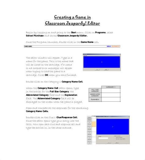 7 Jeopardy Samples Sample Templates