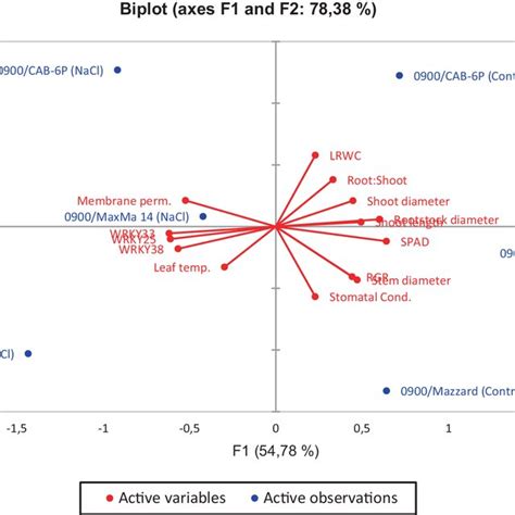 Principal Component Analysis Of The Morphological Physiological And