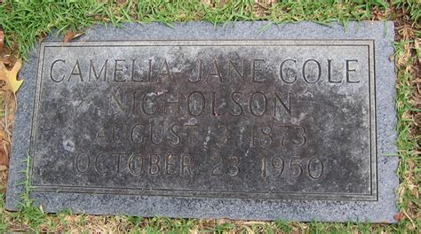 Cornelia Jane Cole Nicholson 1871 1950 Mémorial Find A Grave