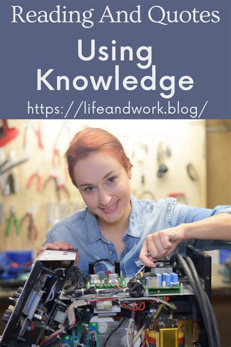 Quote Using Knowledge