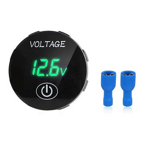 Jygee Motorbike Led Digital Display Panel Voltmeter Dc 5v 48v Voltmeter