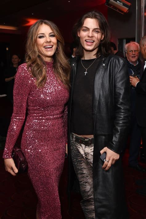 Elizabeth Hurley 59 Glitters In Barbie Pink Bodycon Dress For Night Out