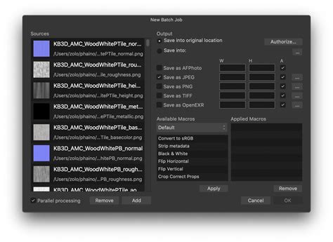 Batch Jobs Non Functional V2 Bugs Found On Macos Affinity Forum