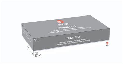 Oscar Typhoid Igm Igg Test Device Card At ₹ 15piece In Jaipur Id