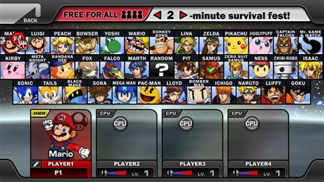 Super Smash Flash 2 V 1 2 Minijuegos Dmmhover