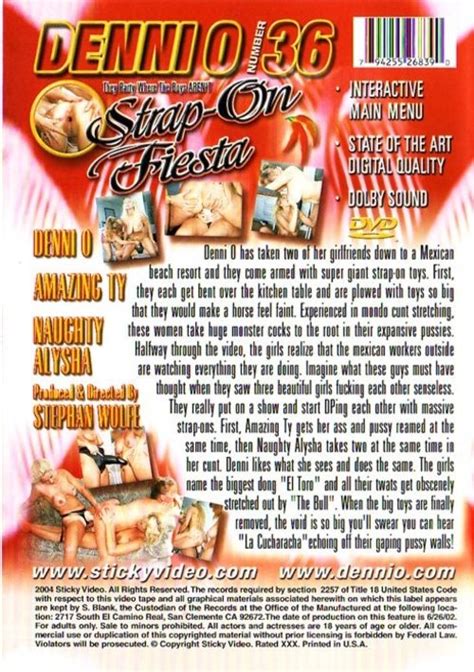 Denni O 36 Strap On Fiesta By Sticky Video Hotmovies