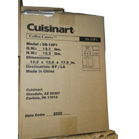 Cuisinart Single Serve 12 Cup Coffee Maker