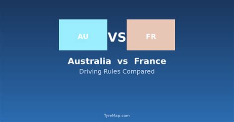 Australia Vs France — Rules Compared Jun 2026 Side By Side Tyremap