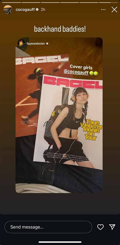 Coco Gauff Drops 2 Word Reaction Highlighting Similarities Between Her And Singer Faye Websters