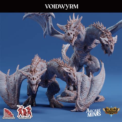 3d Printable Voidwyrm By Sordane Publishing
