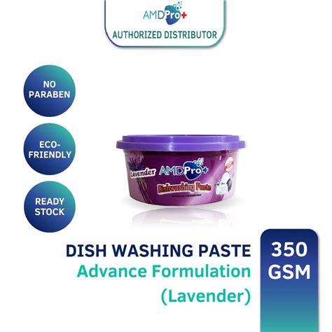 Mr Diy Dishwashing Paste 350gm Lavender Shopee Singapore