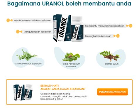 Uranol Kapsul Ulasan Harga Bahan Faedah Asal Berfungsi Beli