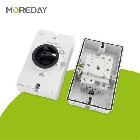 Moreday Din Rail Mounted Dc Solar Isolation Switch 1000v 4p Solar Dc