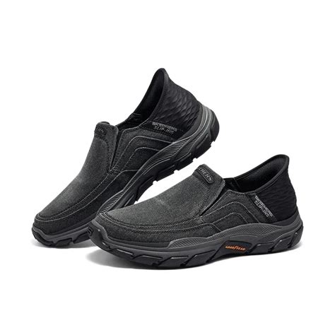 Мужские кроссовки без шнуровки с парусиновым верхом SKEChers DJ ...