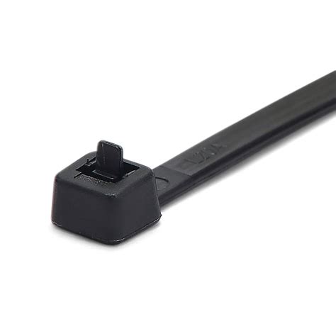 Black Reusable Cable Ties Pack Of 100 Professional Quality