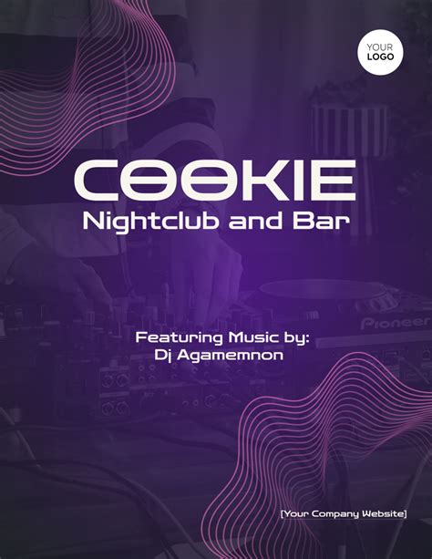 Dj Flyer Template Edit Online And Download Example