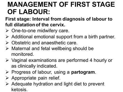 Management Of Normal Labour Final Yr Pptx