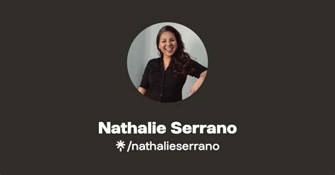 Nathalie Serrano Instagram Linktree