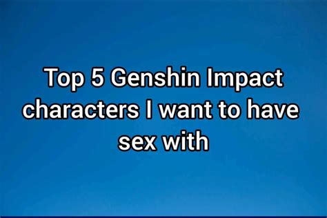 Yes R Okbuddygenshin