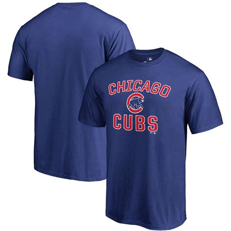 Mens Chicago Cubs Fanatics Royal Big And Tall Victory Arch T Shirt