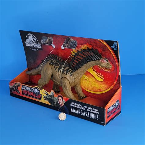 Mattel Jurassic World Dino Rivals Amargasaurus Ob Toys