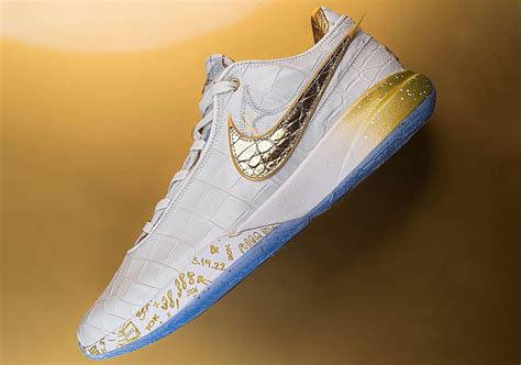 Real Gold Lebron Shoes