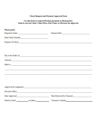 11 Payment Approval Form Examples To Download