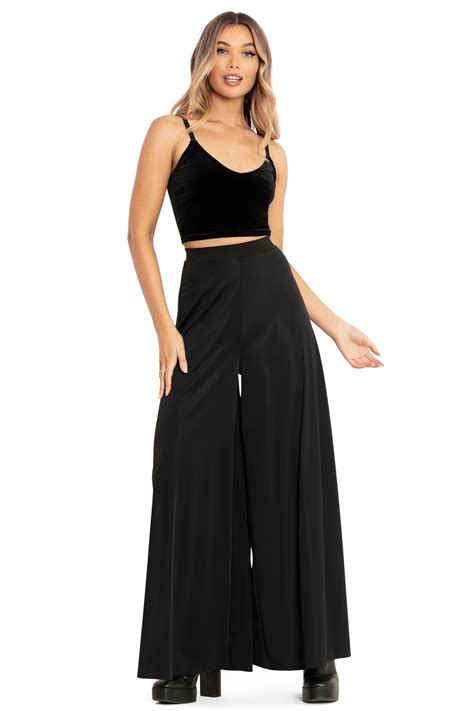 Sleek Palazzo Pants Blackmilk Clothing