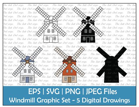 Windmill Craft Template