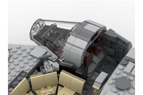 Lego Moc 75257 M Falcon Upgrade By Productionsdiratia Rebrickable
