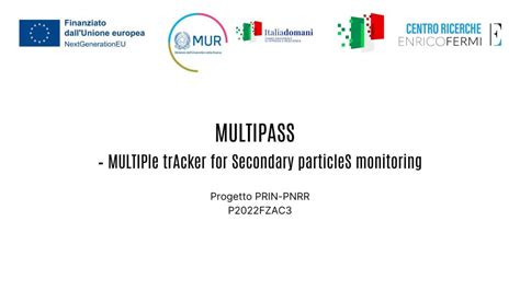 Multipass Multiple Tracker For Secondary Particles Monitoring Cref