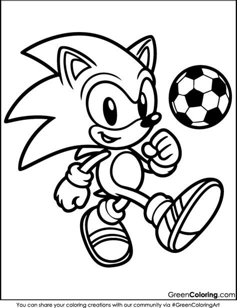 Sonic Coloring Pages Printable 2025