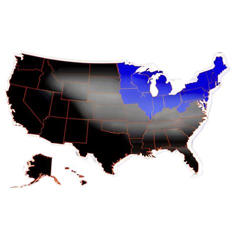 Usa Outline Template Png 06282024 Png Image