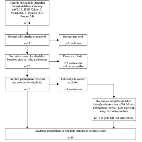 Flowchart Of The Scoping Review Procedure For Literature Identification