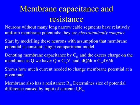 Ppt Single Neuron Modelling Powerpoint Presentation Free Download