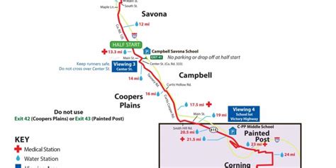 2014 Wineglass Marathon Course Map Released