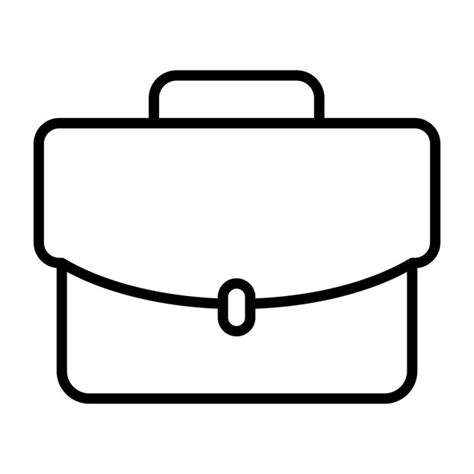 Premium Vector Briefcase Vector Illustration