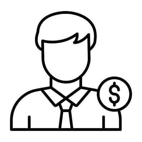 Premium Vector Trader Vector Illustration Style