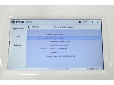 Ge Cytiva Sefia S 2000 Cell Processing System