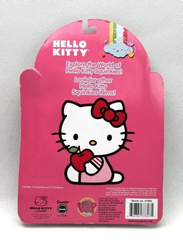 Squinkies Hello Kitty Sanrio Blip Toys Set Of 6 Squinkies Htf New 2011