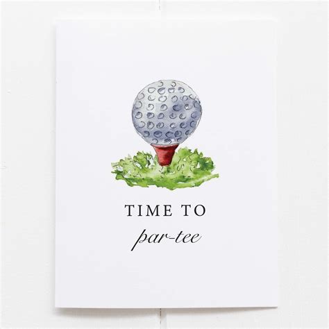 Golf Birthday Invitations Golf Theme Invitations Artofit