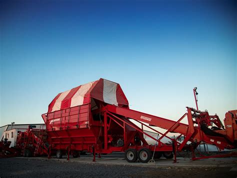 High Capacity Even Flow Bin Potato Equipment Spudnik