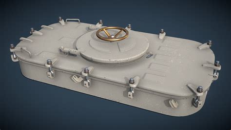 Us Navy Qawt Raised Scuttle Hatch 3d Model By Matt Bell