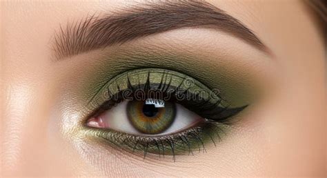 A High Detail Professional Close Up Photograph Of A Female Eye With